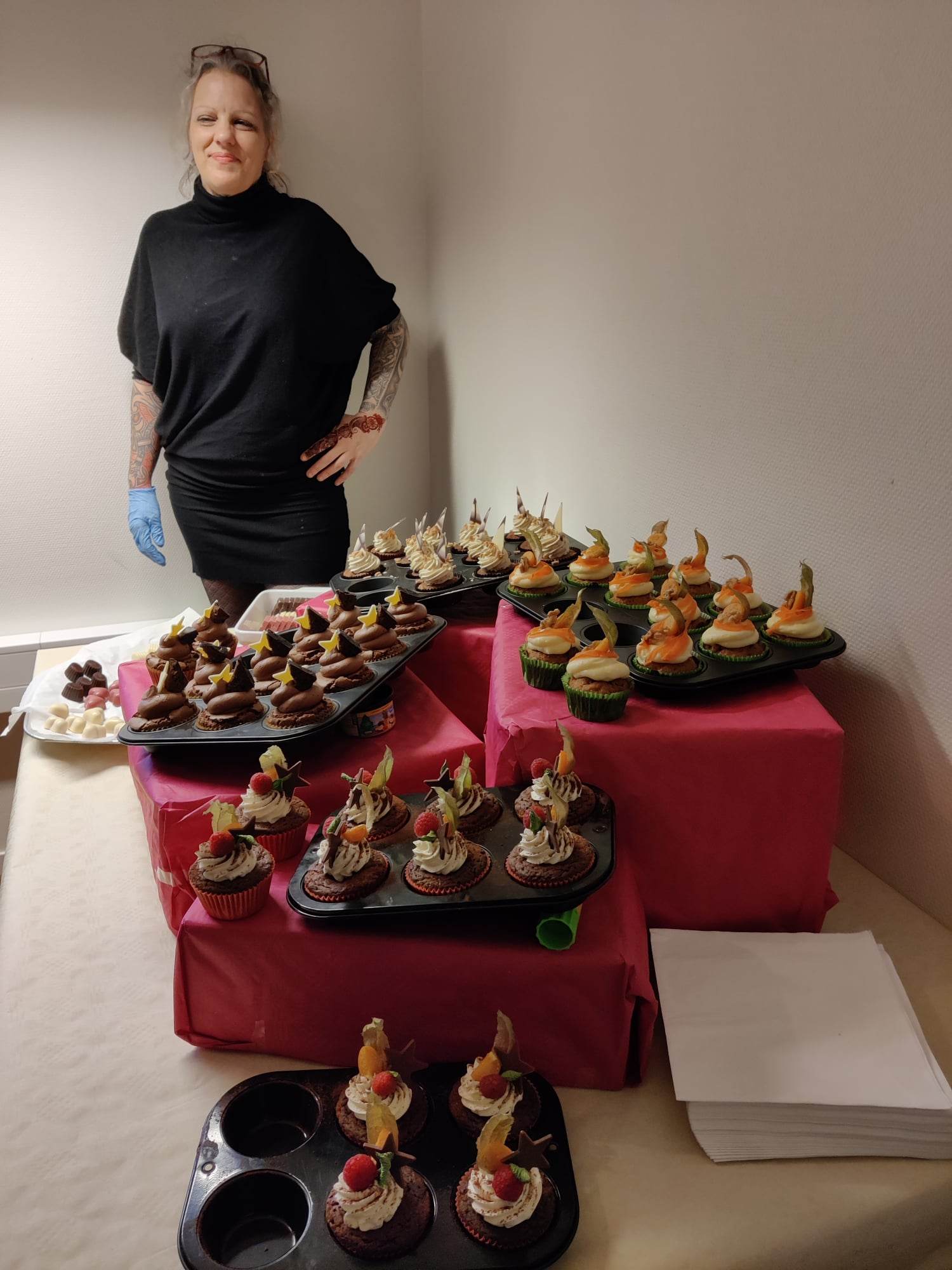 Interessann og smakfull "Open dag" på Vaksenopplæringa. - Uskedalen